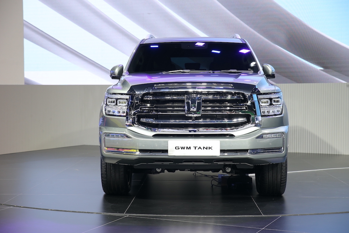GWM อวดโฉมTANK 500 Hybrid SUV ในงานมอเตอร์โชว์